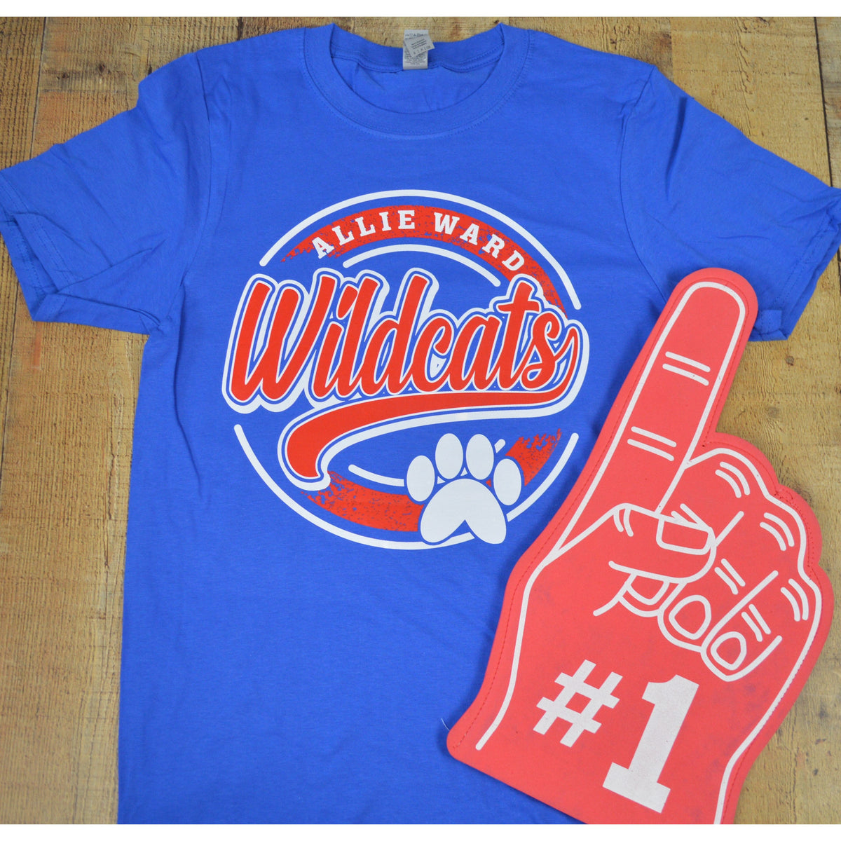 Allie Ward Wildcats - Circle Script T-Shirt – Lil Cattilac