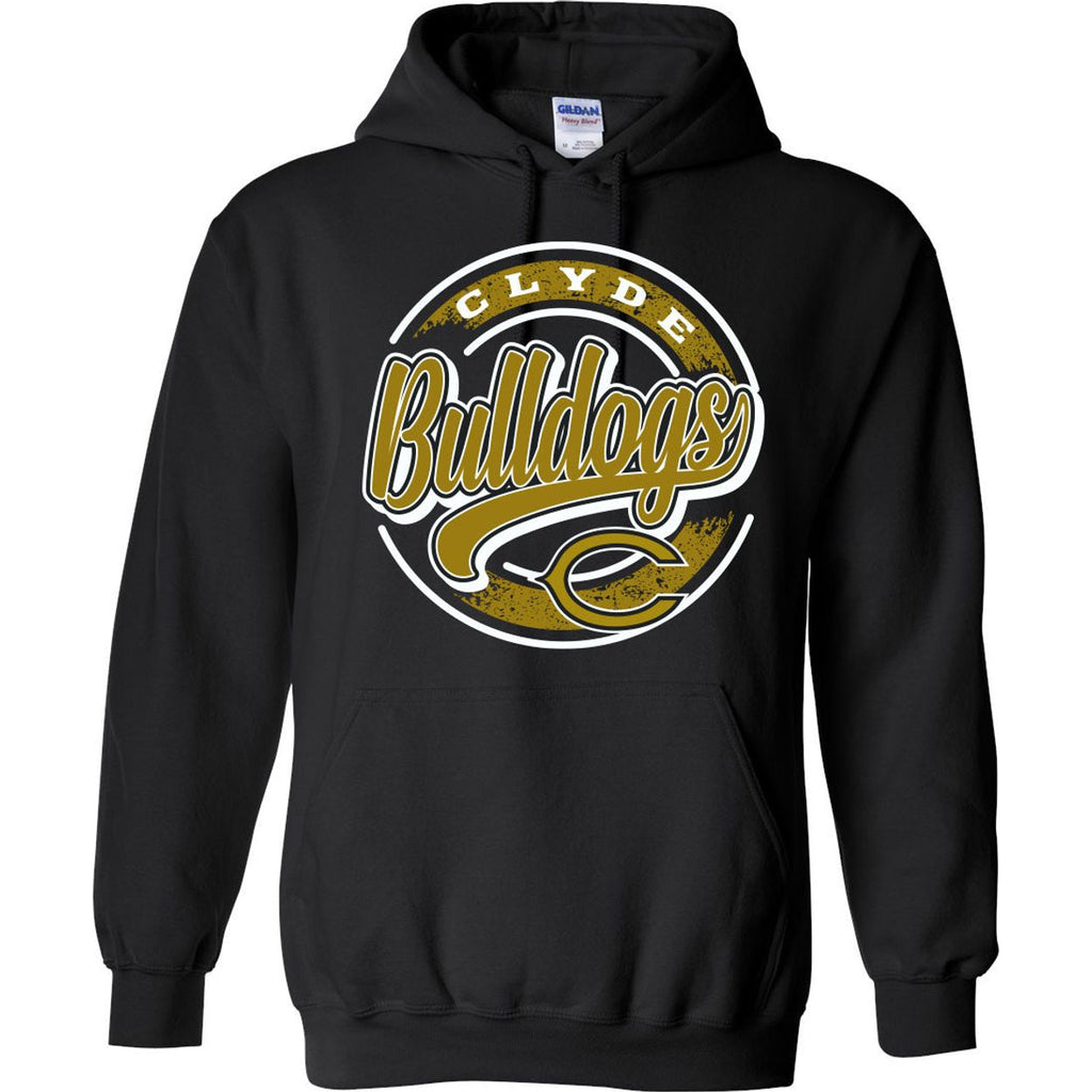 Clyde Bulldogs - Circle Script Hoodie – Lil Cattilac