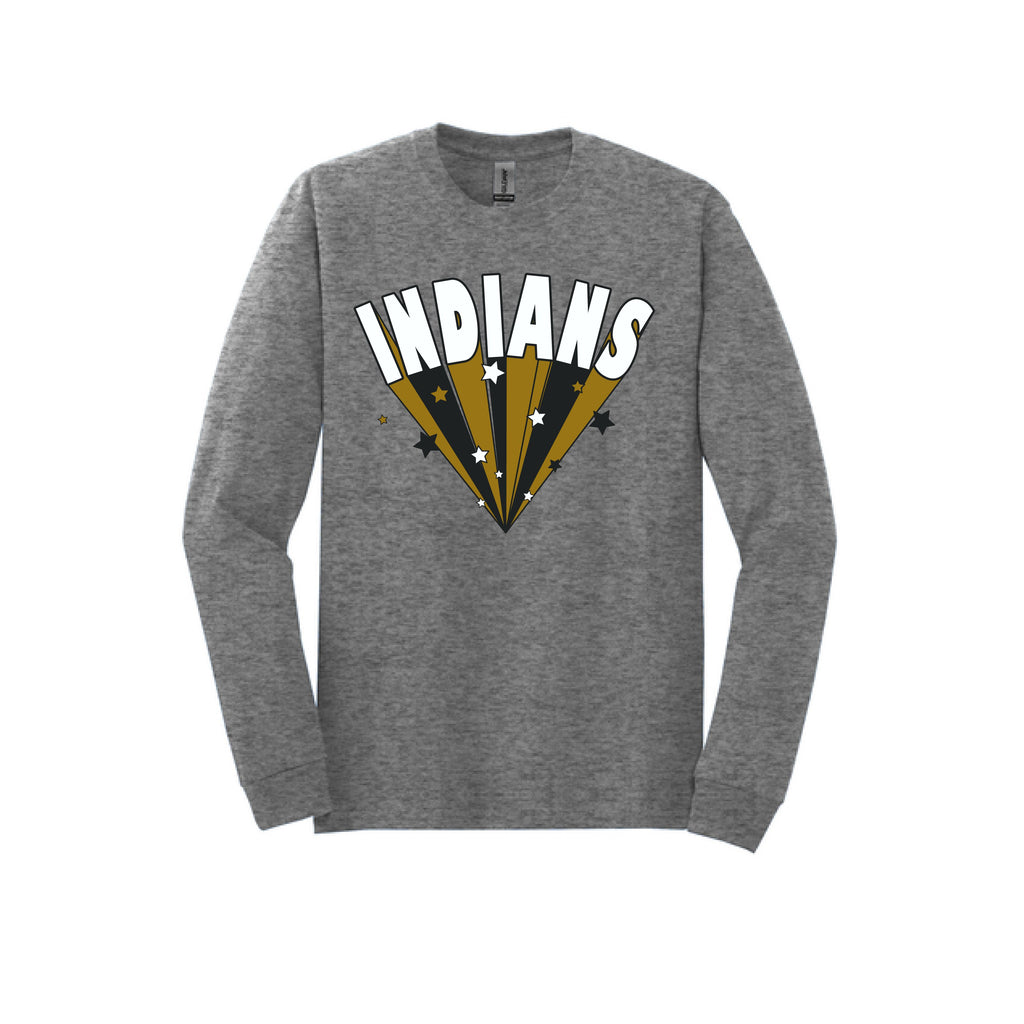 Haskell Indians - Stars Long Sleeve T-Shirt – Lil Cattilac