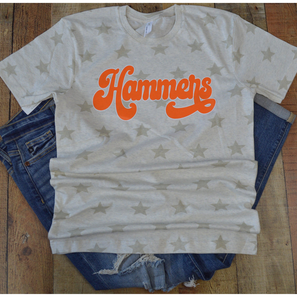 Rotan Yellowhammers - Script with Stars T-Shirt – Lil Cattilac