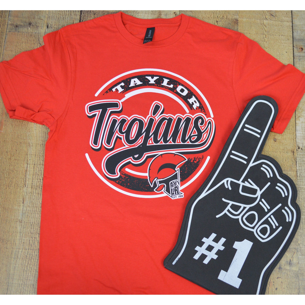 Taylor Trojans - Circle Script T-Shirt – Lil Cattilac