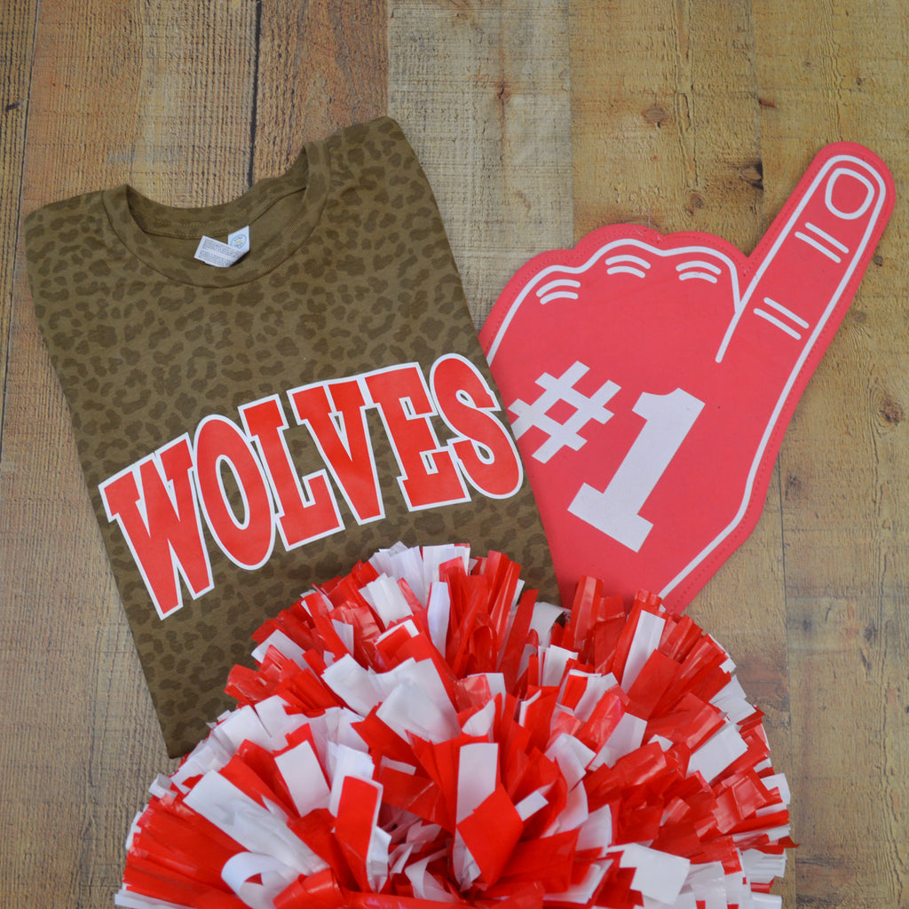 Colorado City Wolves - Arch with Animal Print T-Shirt – Lil Cattilac